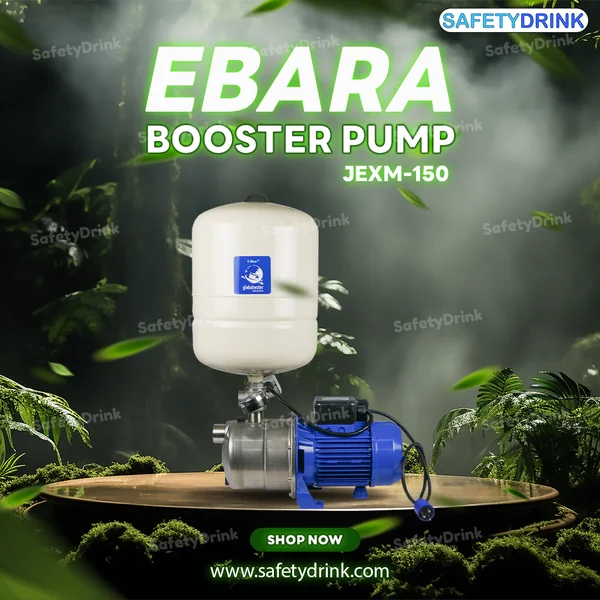 EBARA ชุด MINI BOOSTER PUMP รุ่น JEXM-150 - ศูนย์รวมเครื่องกรองน้ำ ไส้กรองน้ำ สารกรองน้ำ อันดับ#1
