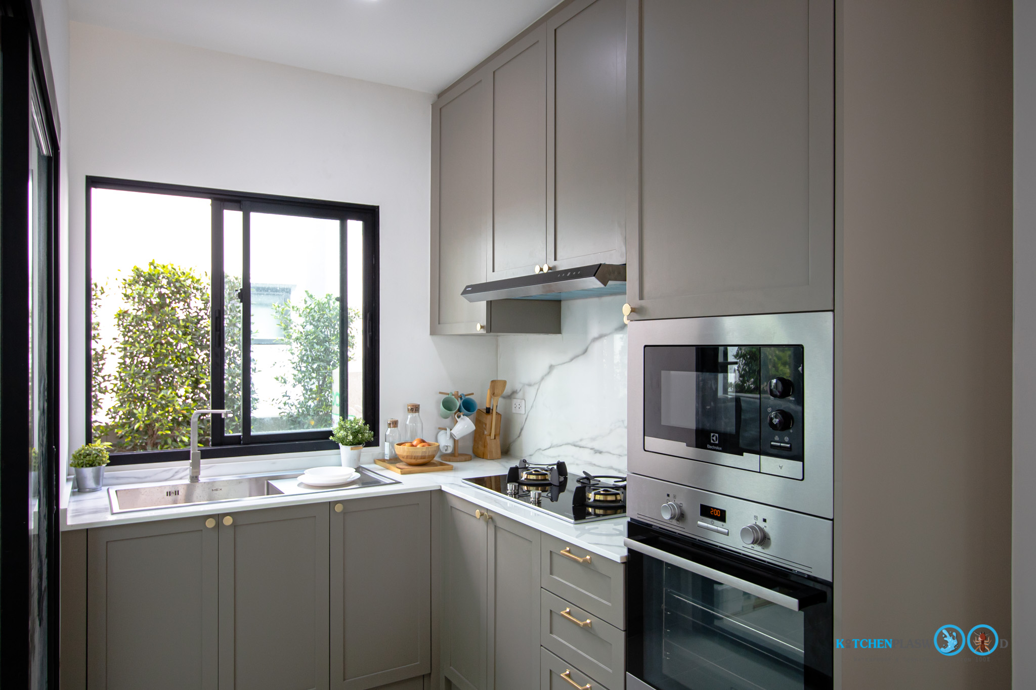 ชุดครัวบิ้วอิน ขนาด 3.06 x 2.86 mm. - Kitchenform เครื่องใช้ไฟฟ้าและอุปกรณ์ในห้องครัว [ ส่งฟรี ...