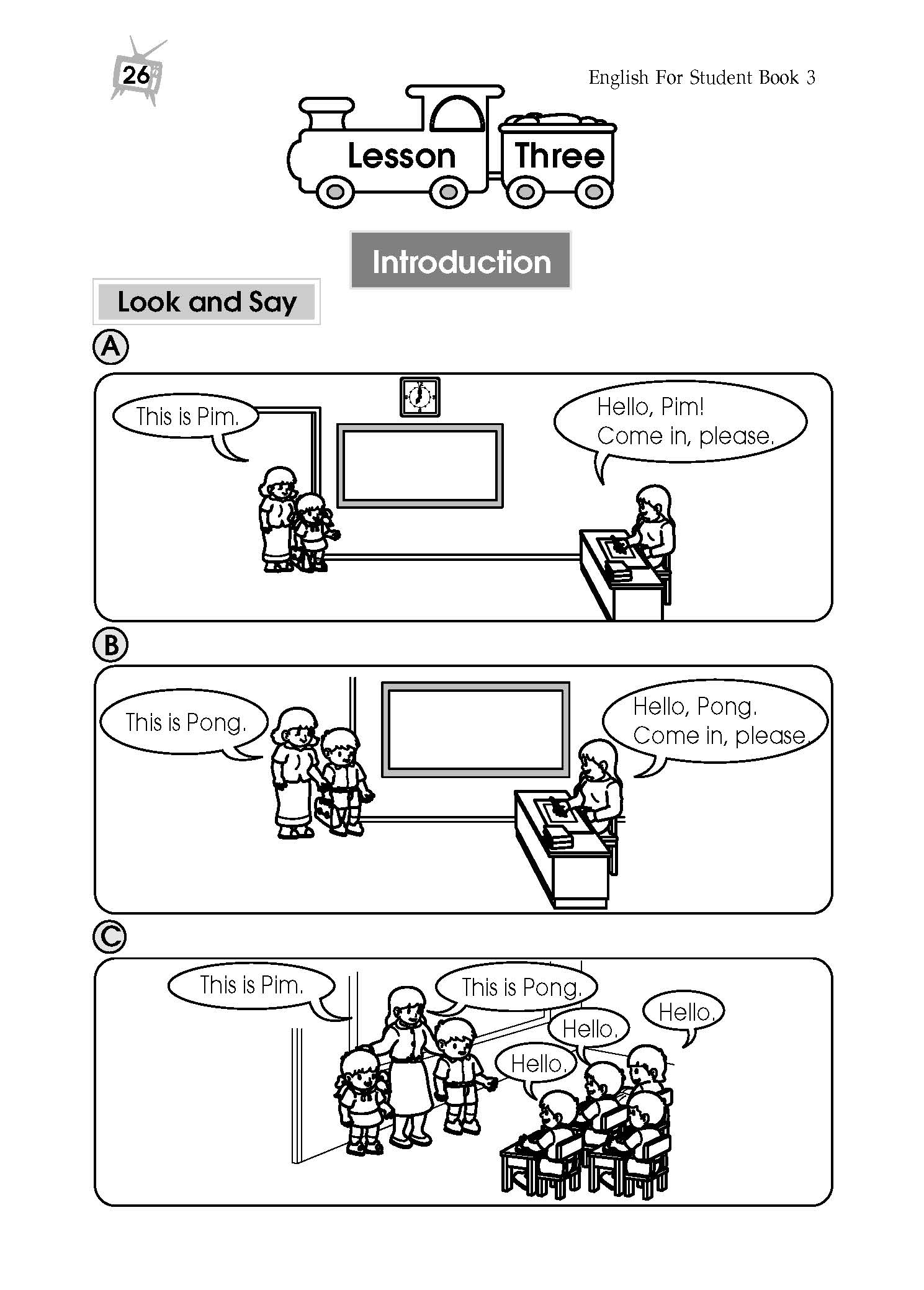 English For Students ป.3 (ปรับปรุงใหม่ 2566) - แบบฝึกหัด หนังสือเรียน ...